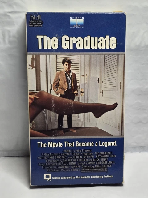 THE GRADUATE - (1967 : Anne Bancroft/ Dustin Hoffman), VHS Tape £4.58 ...