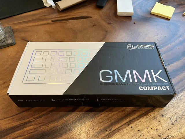 GLORIOUS GMMK PREBUILT RGB Compact 60% Mechanical Keyboard Black ...