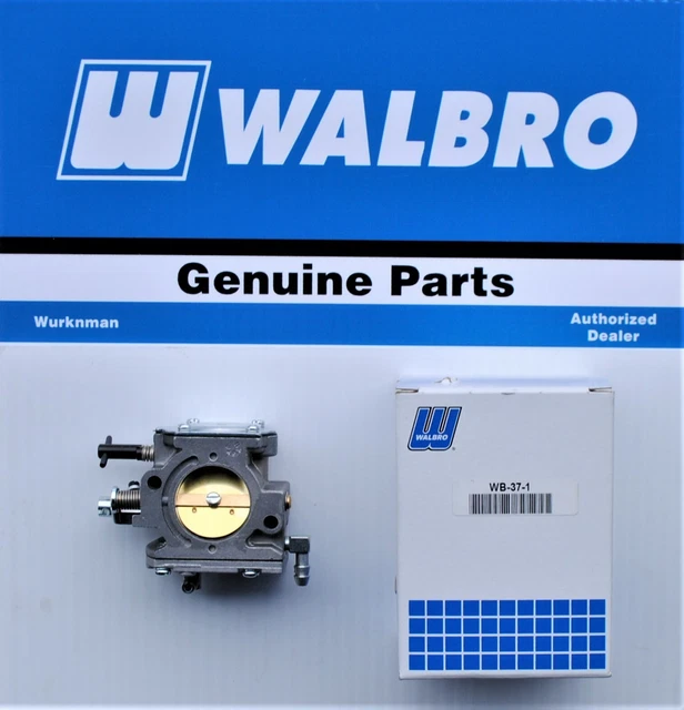 GENUINE WALBRO WB-37 Carburetor 150cc-200cc Paramotor Engine for Model ...