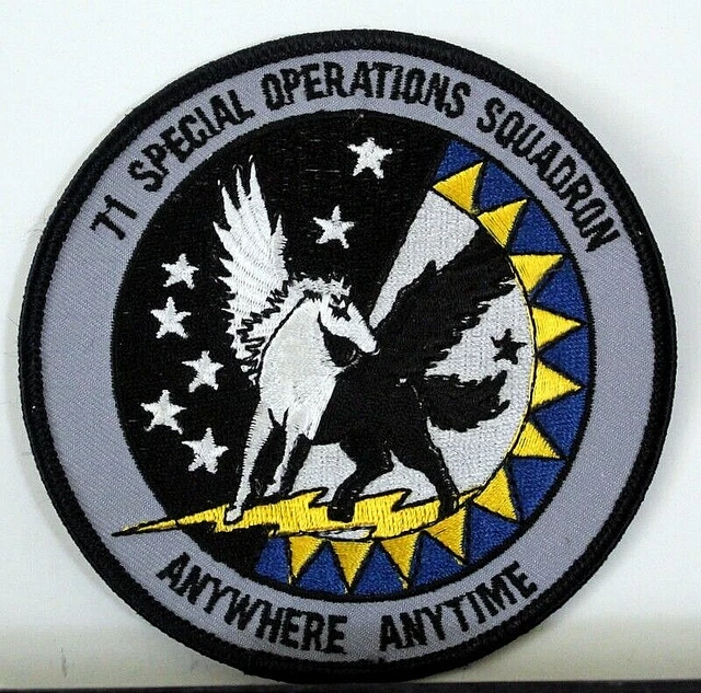 USAF 71ST SPECIAL Operations Squadron Full Colored Insignia Badge Crest ...