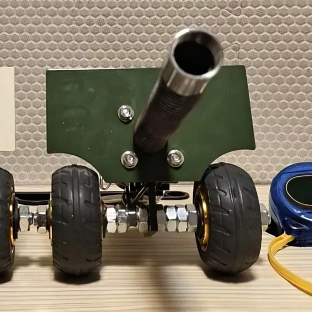 FIRECRACKER ARTILLERY CANNON Mini Cannon Model for Outdoor Games and ...