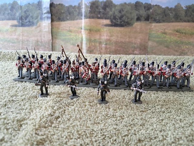 40 NAPOLEONIC BRITISH Infantry 28Mm Plastic Perry Miniatures £20.99 ...