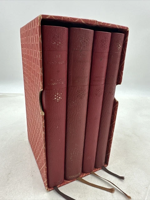 SHAKESPEARE 4 VOL. Box Set | Peter Alexander | Collins | 2nd Print ...