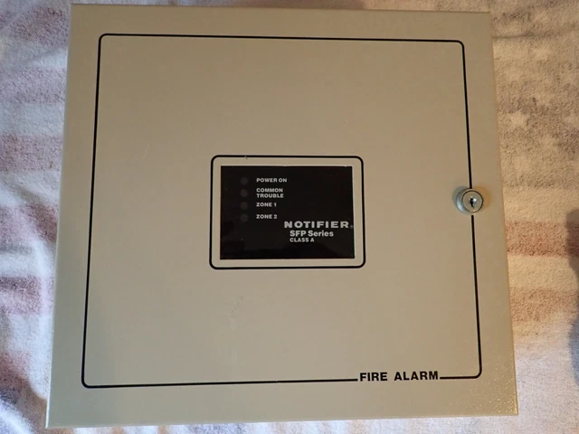 NOTIFIER SFP-2 FIRE Alarm Control Panel, 2 Zone Analog System EUR 397 ...