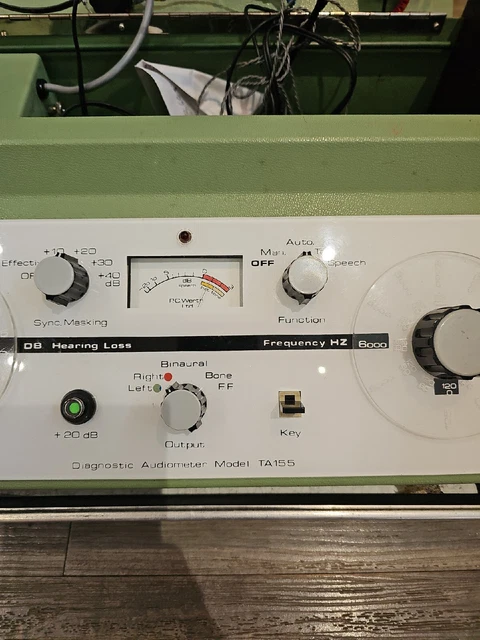 VINTAGE KAMPLEX TA155 Diagnostic Audiometer With Accessories £347.60 ...
