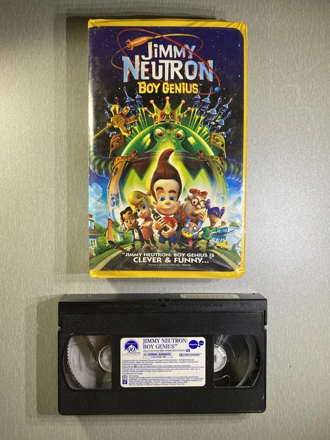 JIMMY NEUTRON: BOY Genius (VHS, 2002, Clam Shell) $6.75 - PicClick CA