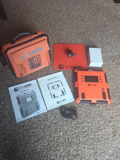 LABRADAR BALLISTIC VELOCITY Doppler Radar Chronograph with Extras $355. ...