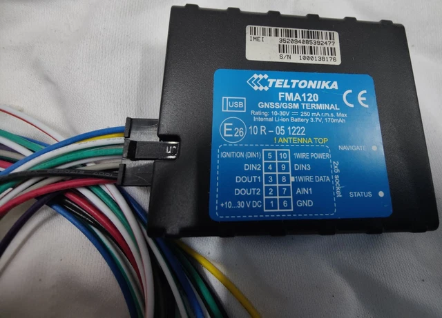 TELTONIKA FMA120 VEHICLE Tracker, Usage/Application: Car GNSS/GSM ...