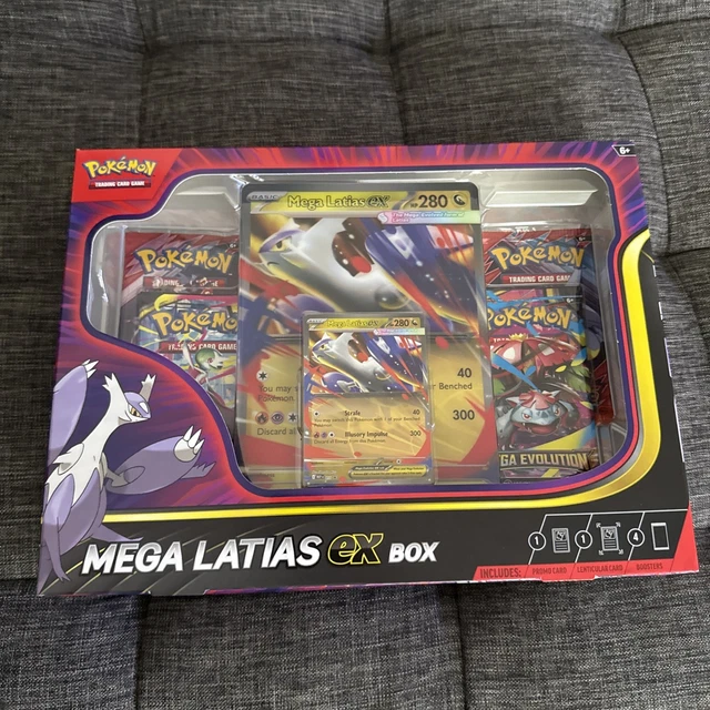 POKEMON TCG MEGA Evolution Mega Latios EX Box Brand New & Sealed - x2 ...