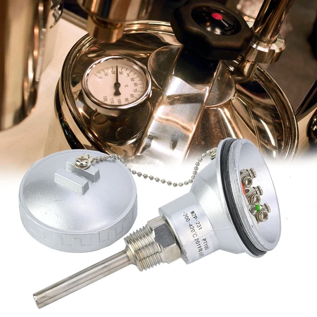 (50MM/2IN)RTD TEMPERATURE SENSOR RTD PT100 Temperature Sensor Probe 1/2 ...