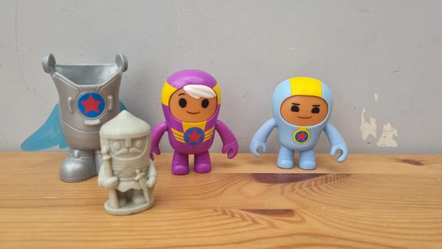CBEEBIES GO JETTERS Click-On Xuli + G.O. Dive Figure £12.99 - PicClick UK