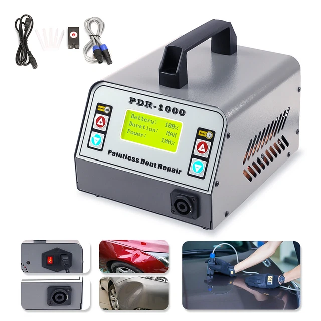 PDR-1000 INDUCTION HEATER Machine 1000W Hot Box Car Paintless Dent ...