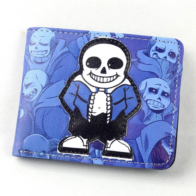 GAMES UNDERTALE SANS Bi-fold Wallets ID Card Holder coin Purse £8.39 ...
