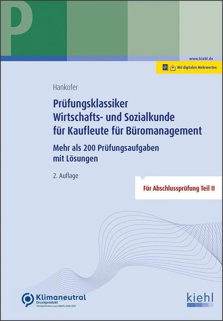 PRÜFUNGSKLASSIKER WIRTSCHAFTS- UND Sozialkunde für Kaufleute für ... PRÜFUNGSKLASSIKER WIRTSCHAFTS- UND Sozialkunde für Kaufleute für ...