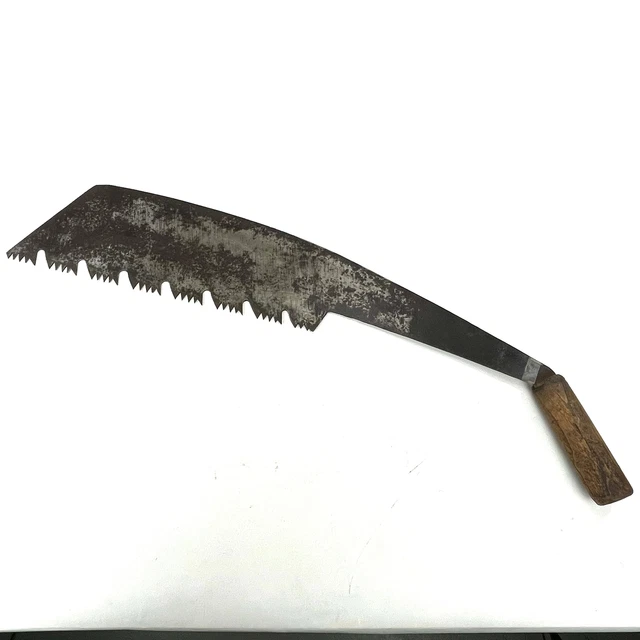 ANTIQUE JAPANESE SIGNED Saw Kataba Forged Iron Tool £384.45 - PicClick UK