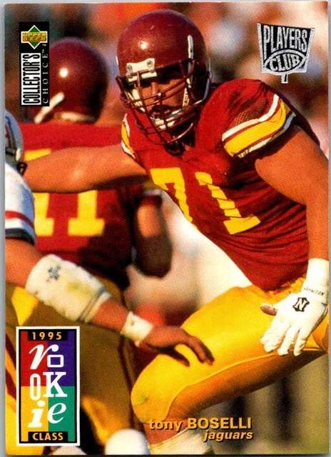 1995 COLLECTOR'S CHOICE #2 Tony Boselli Player's Club EUR 2,23 ...
