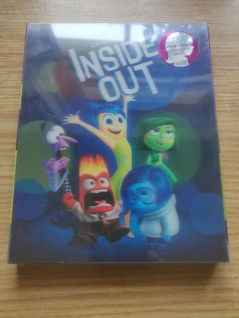 KIMCHIDVD INSIDE OUT Disney Pixar Lenticular Limited Edition Steelbook ...