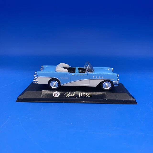 NEW RAY LTD 1955 Buick Century Blue Scale Model Die Cast 1:43 $6.00 ...