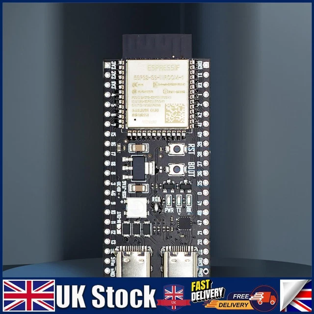 ESP32/ ESP32-S3/ESP32-C3 WIFI+BT BLE Module Dual Type-C ESP32 Development Board £10.39 - PicClick UK