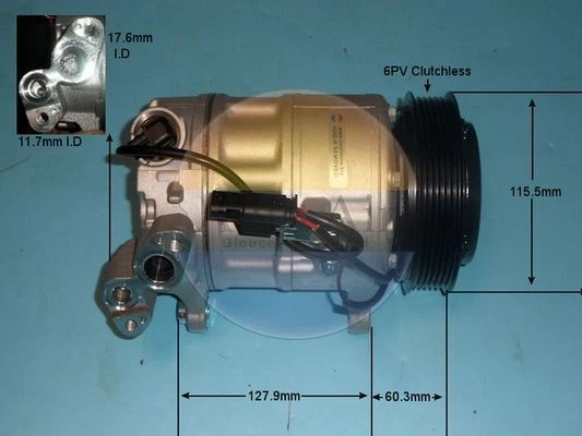 AIR CONDITIONING COMPRESSOR Fits BMW 2 Series M235i xDrive Auto Air 14 ...