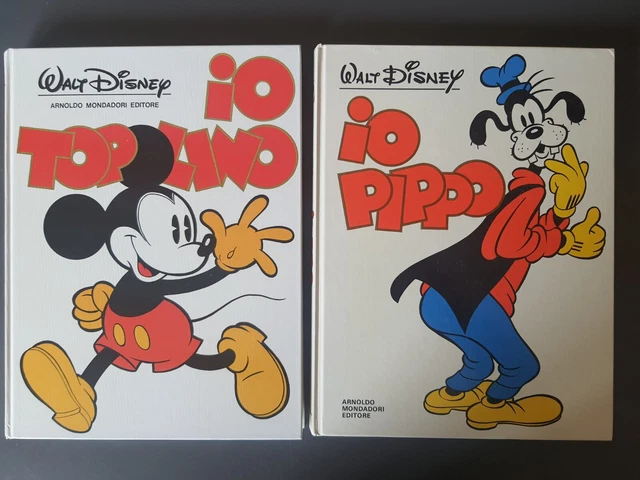 IO TOPOLINO IO PIPPO 2 cartonati mondadori , pagine ottime! EUR 24,00 - PicClick IT
