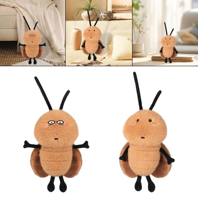 25-50CM CUTE COCKROACH Stuffed Animal, Cockroach Plush Toy for Adults ...