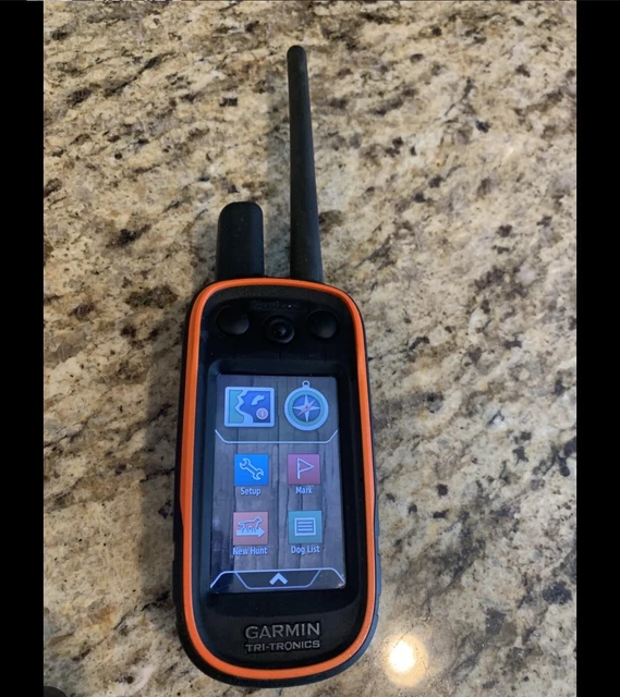 GARMIN ALPHA 100 GPS Tracking and Training Handheld - Very Good ...