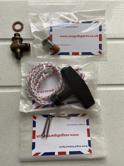 BRITISH SEAGULL OUTBOARD Engine Petrol Taps, With New Plunger £16.99 ...