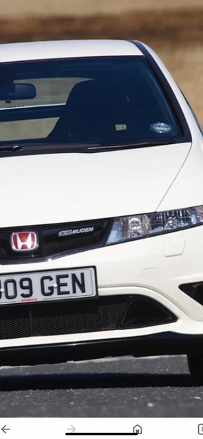 MUGEN GRILLE BADGE For Use On Honda Civic Type R Fn2 Mugen Car Grille £ ...