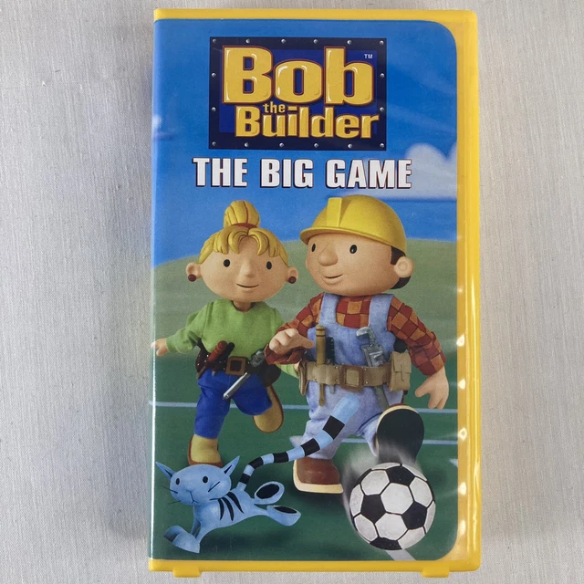 BOB THE BUILDER - The Big Game (VHS, 2001) Clam Shell Case £6.36 ...