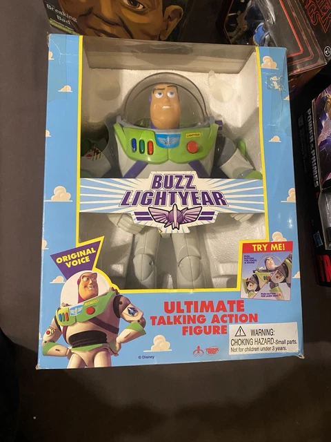 TALKING BUZZ LIGHTYEAR Toy Story Disney Original 1995 Toy - Yellow ...