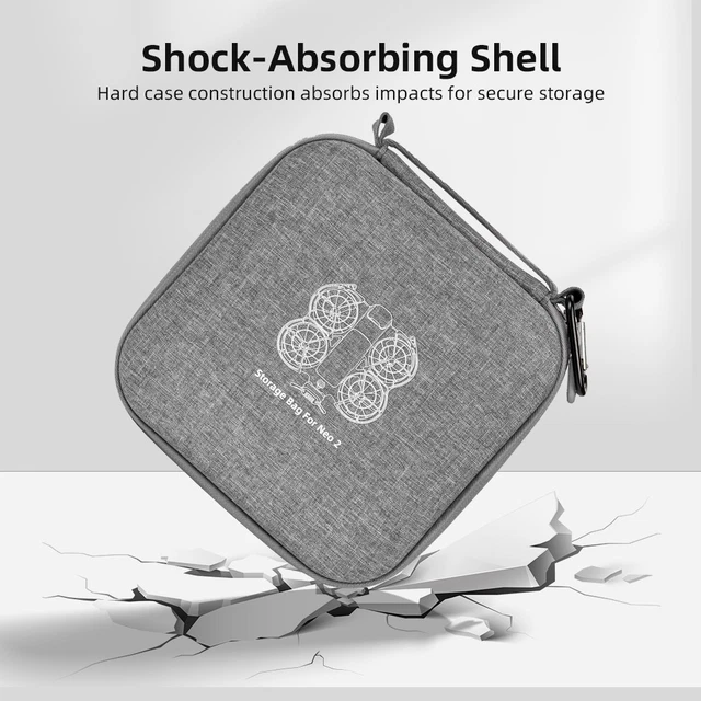 FOR DJI NEO 2 Drone RC-N3 Carrying Case Portable Protective Case ...
