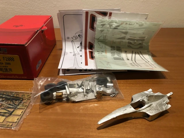 FERRARI F2000 F1 Schumacher Kit 1/43 Bbr Models No. Tameo Mfh Hiro Amr Tenariv £51.20 - PicClick UK
