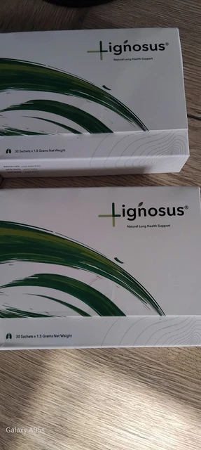 2 BOX Lignosus | Best Natural Respiratory Health Supplement - 30 Sachet ...