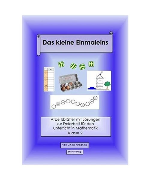 DAS KLEINE EINMALEINS. Arbeitsblätter. Klasse 2: Arbeitsblätter mit Lösungen EUR 8,99 - PicClick FR