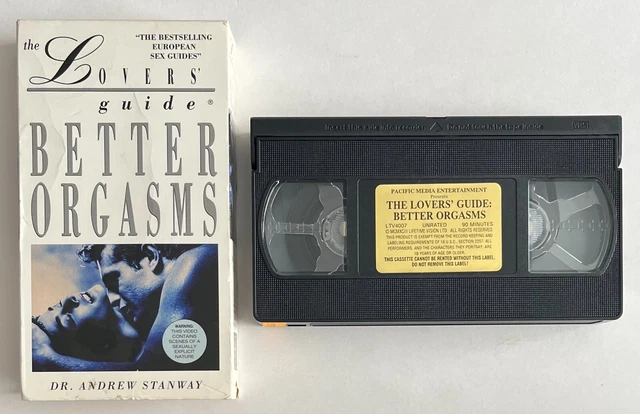 THE LOVERS GUIDE - Better Orgasms (Dr. Andrew Stanway) Used VHS, Read Cond. $22.49 - PicClick CA