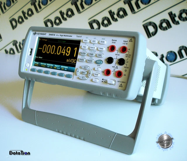 KEYSIGHT AGILENT 34461A Digital Multimeter, 6.5 Digit, Truevolt DMM ...