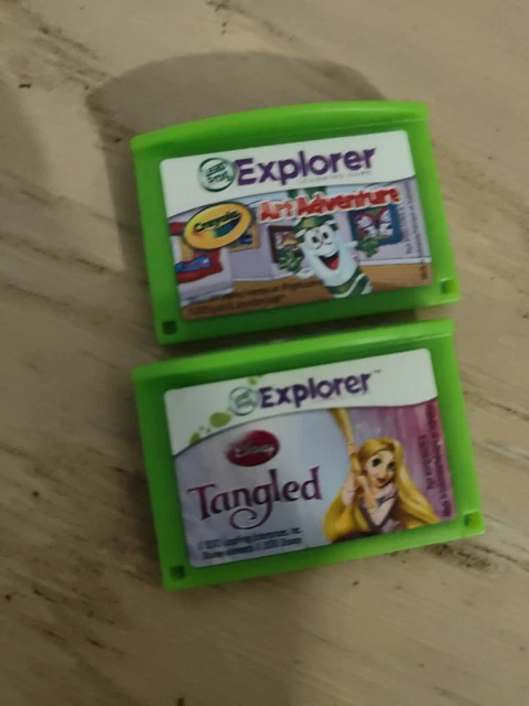 LEAPFROG EXPLORER CRAYOLA Art Adventure - Tangled Games £8.99 - PicClick UK