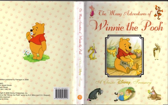 WALT DISNEY'S MANY Adventures Of WINNIE THE POOH Classic DISNEY ...