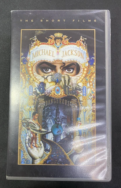 MICHAEL JACKSON DANGEROUS VHS The Short Films MJJ Productions 1993 £12. ...