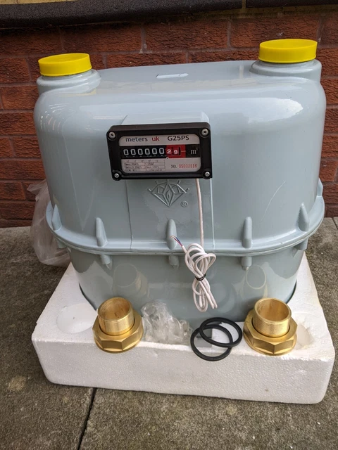 PULSE OUTPUT DIAPHRAGM Gas Meter D25ps Commercial Industrial Meter New ...