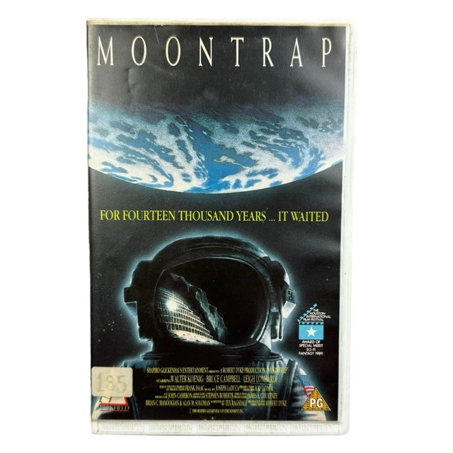 MOON TRAP VIDEO VHS Ex Rental Large Case Sci Fi Movie Film Cert PG 1989 ...