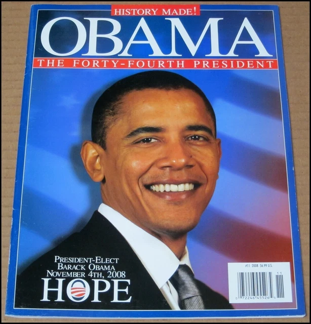 BARACK OBAMA THE Forty-Fourth President Special Edition History Made ...