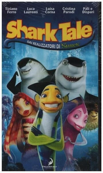 VHS DREAMWORKS ANIMATION Shark Tale ITALIAN NEW OVP Dreamworks Home ...