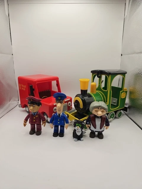 POSTMAN PAT VEHICLE & Figures Toy Bundle - Post Van & Train £16.00 ...