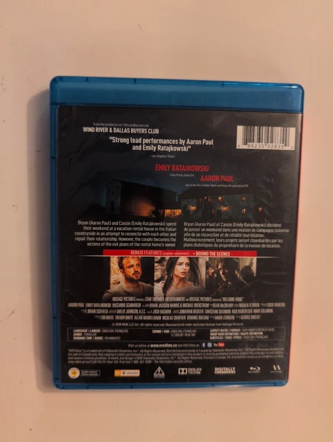 WELCOME HOME (BLURAY,2018) Emily Ratajkowski, Aaron Paul, Bilingual $10 ...