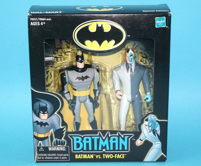 BATMAN THE NEW Adventures Batman Vs Two-Face Mib Misb 2001 Hasbro Wal ...