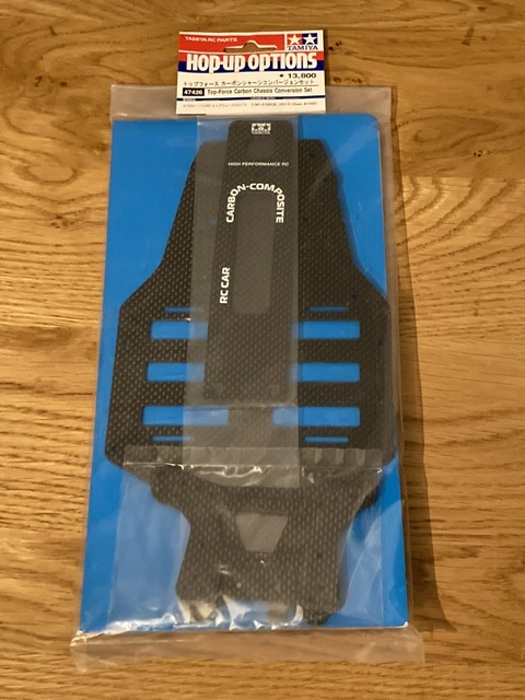 TAMIYA 47426 TOP Force Carbon Chassis Conversion NEW TA01 DF01 £99.00 ...