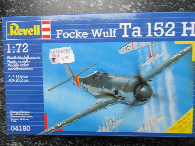 REVELL 1:72 FOCKE Wulf Ta 152 H Art Nr 04180 EUR 9,95 - PicClick DE