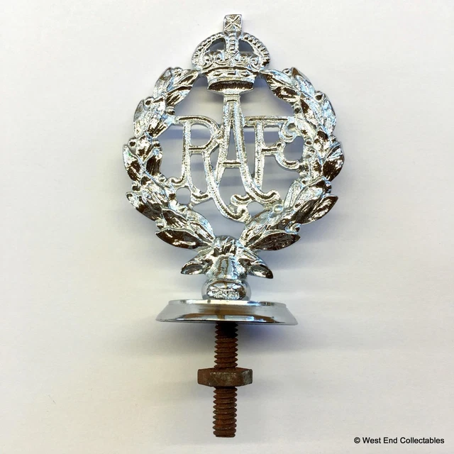 1930S WW2 DESMO Royal Air Force RAF Staff Car Badge Bonnet Mascot ...